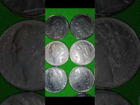 For Sale Italy coins L.100 .1960,65,69,76 & 78: Acromital