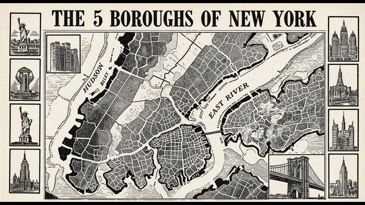 New York's Secret Map: Counties, Boroughs & Hidden Islands Explained 🗽🗺️