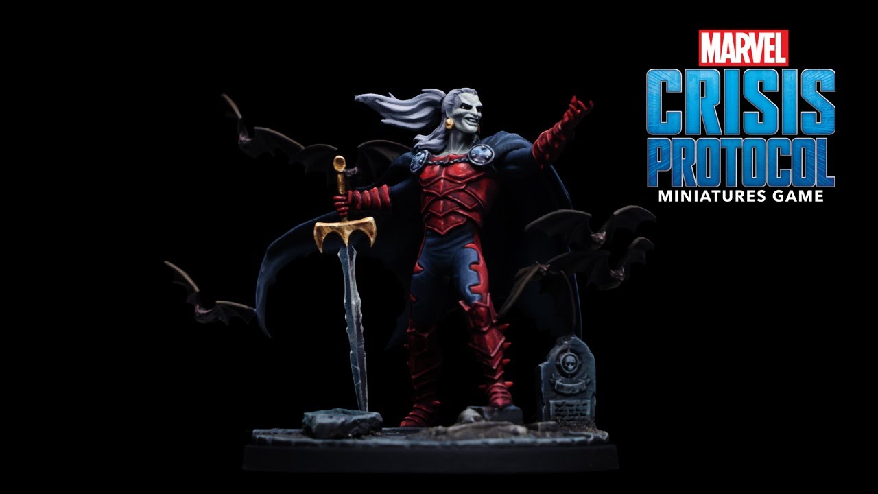 Let's Paint DRACULA from Marvel: Crisis Protocol!