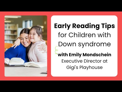 Early Reading Tips for Children with Down syndrome