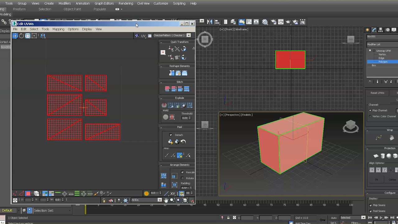 3ds Max Rescale Checker Map