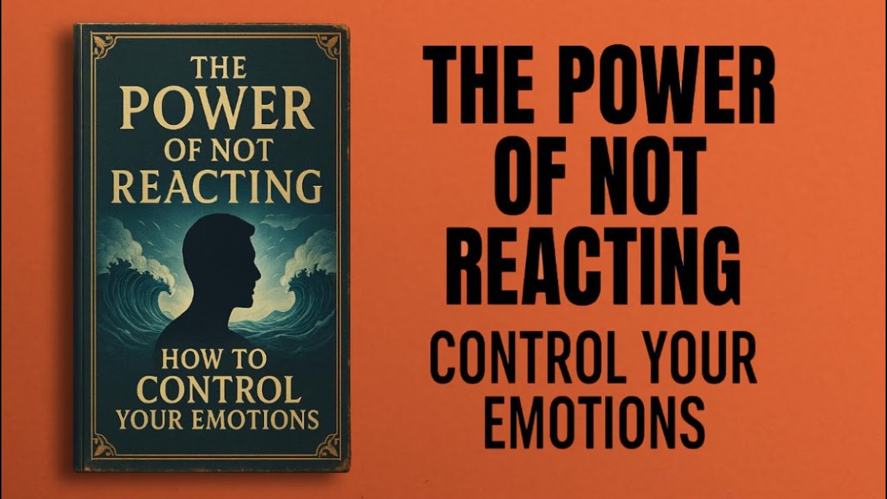 The Power of Not Reacting: How to Control Your Emotions (Audiobook)