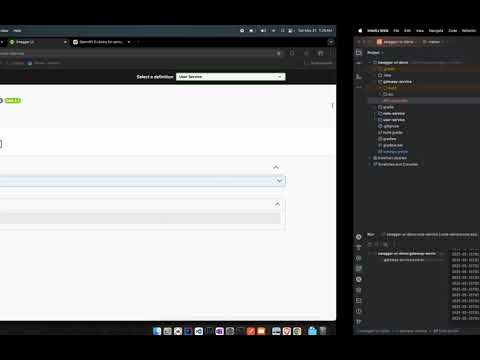 How to Host Swagger UI on API Gateway to Access Multiple Microservices