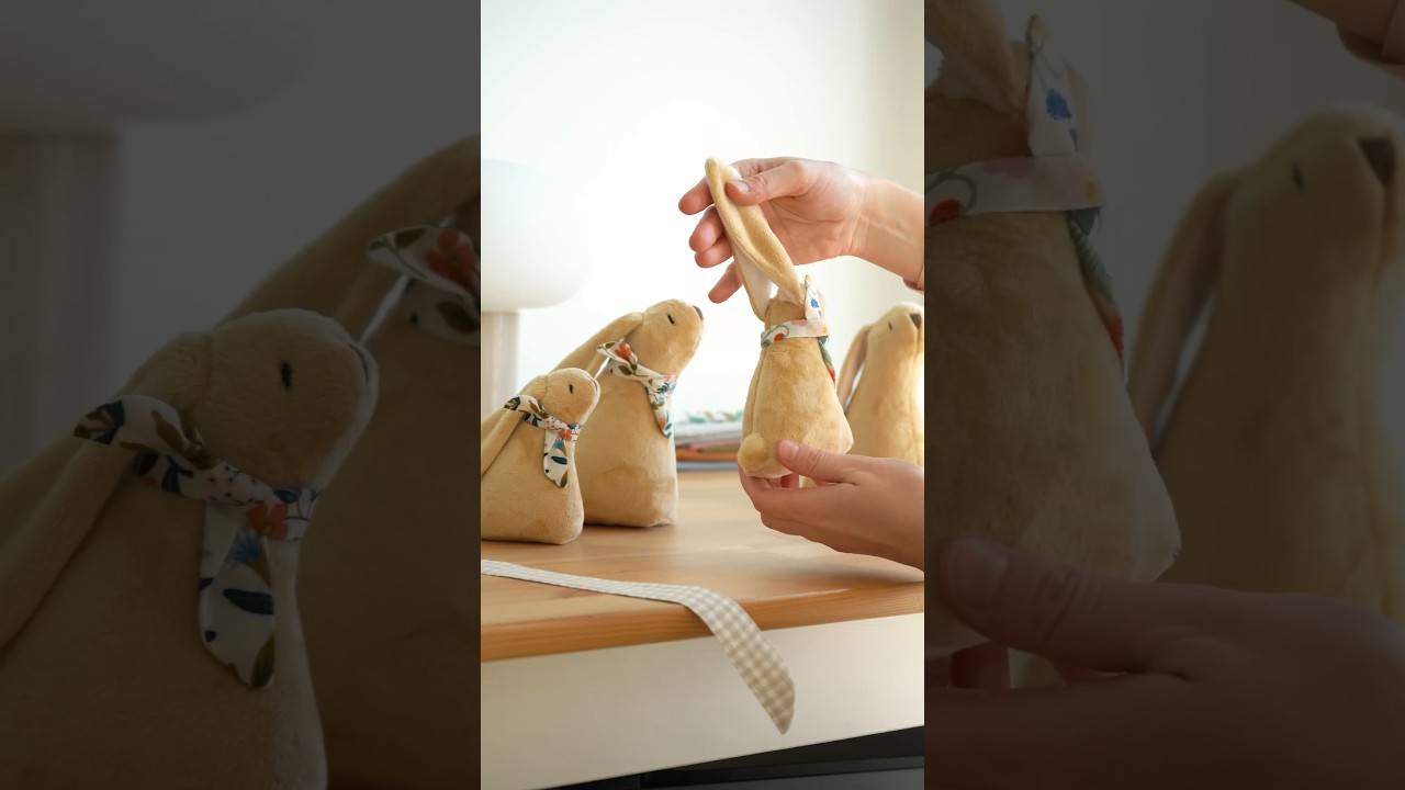 Easter gift 🐰🧺 #handmadetoy  #diy #sewing #sewingtutorial