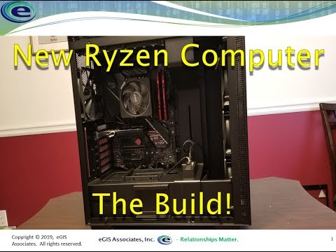 Ryzen 7 2700x based GIS and Gaming Computer build