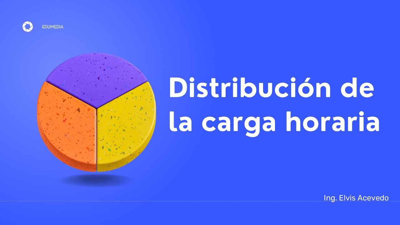 Distribución de la carga horaria