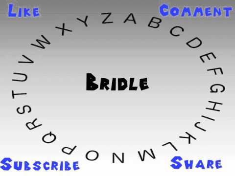 How to Say or Pronounce Bridle