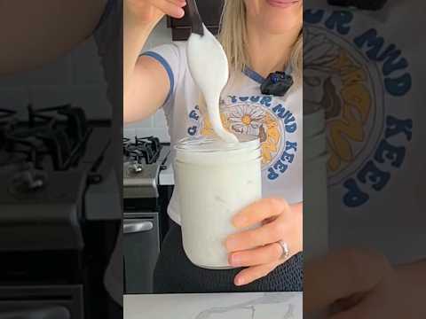 How to Make Fresh Coconut Yogurt at Home | Easy Vegan & Dairy-Free Recipe #coconutyogurt #homemade