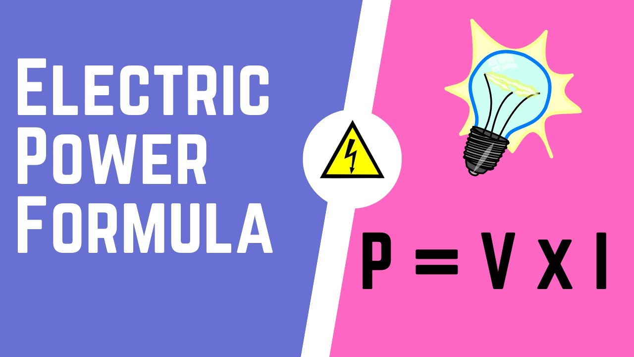 Electric Power Formula