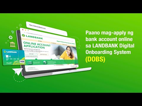 Paano mag-apply ng bank account online sa LANDBANK Digital Onboarding System (DOBS)