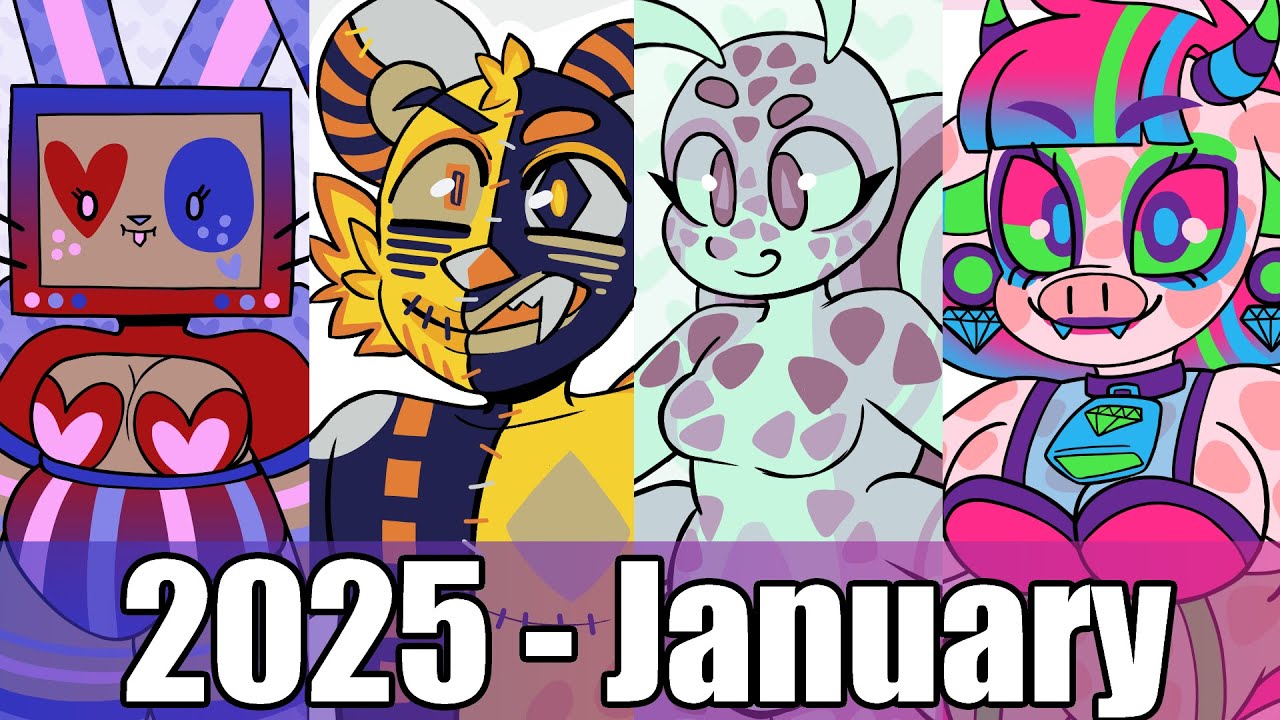 January Character Design! [Compilation] 2025