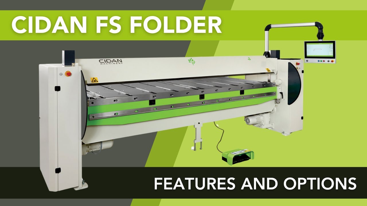 CIDAN folding machine FS - CIDAN Machinery US