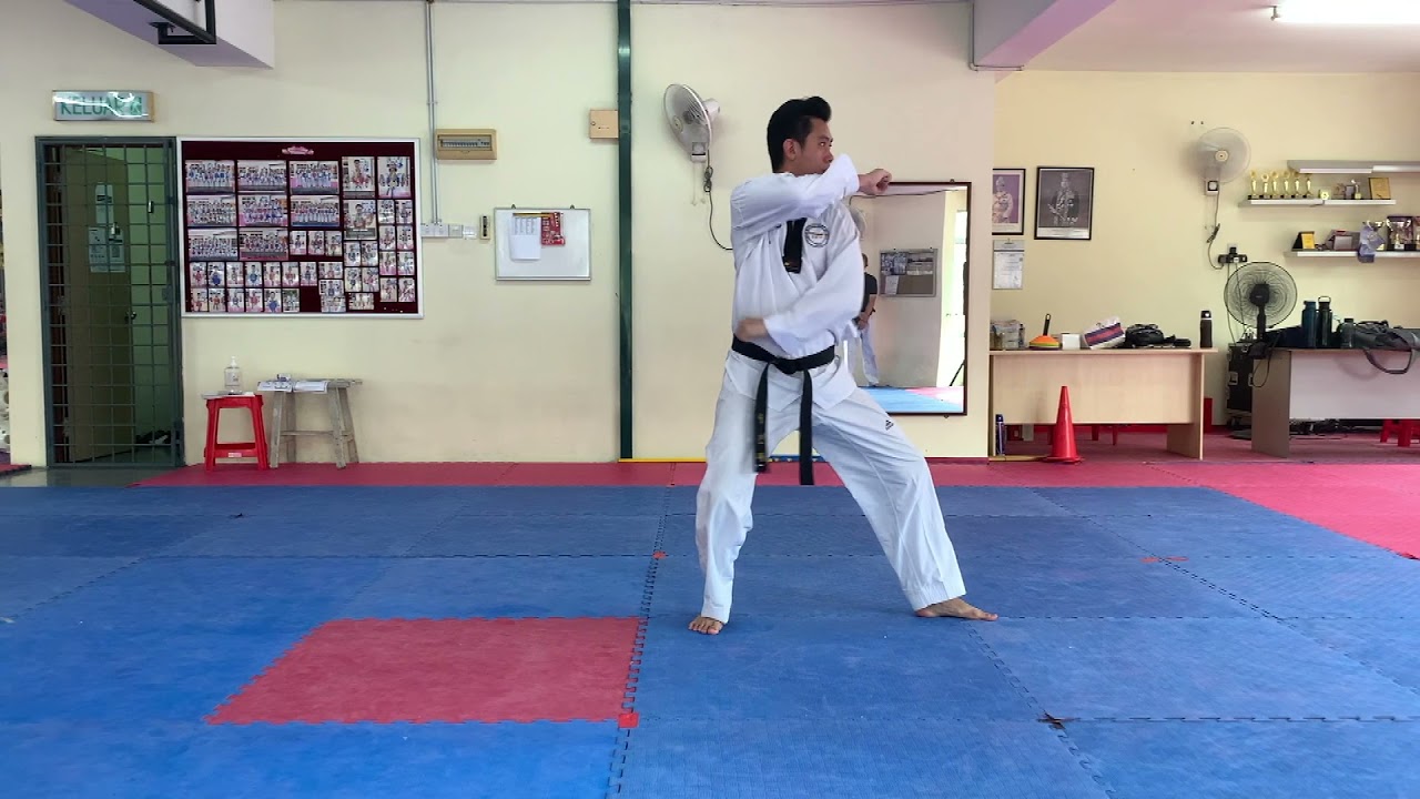 Hand techniques for Blue Senior, 3rd grade