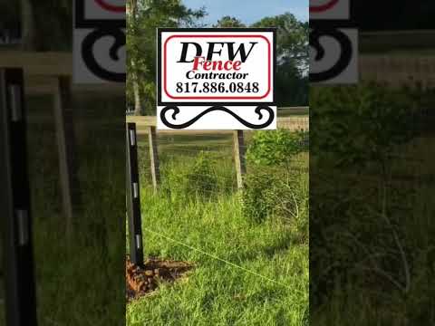Setting Buckley fence posts. This is work completed in one day. #bestfencecrew #fence #buckleyfence