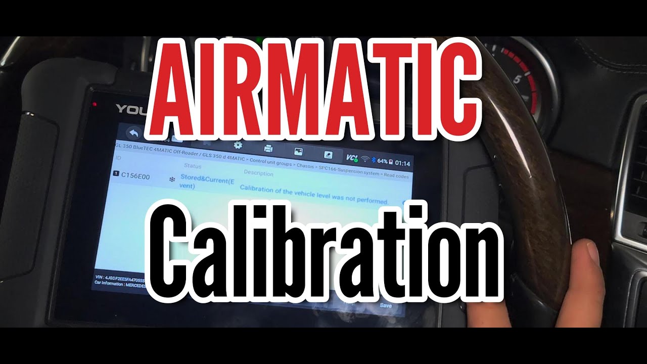 Mercedes-Benz Suspension Reset & Calibration — DIY with YOUCANIC