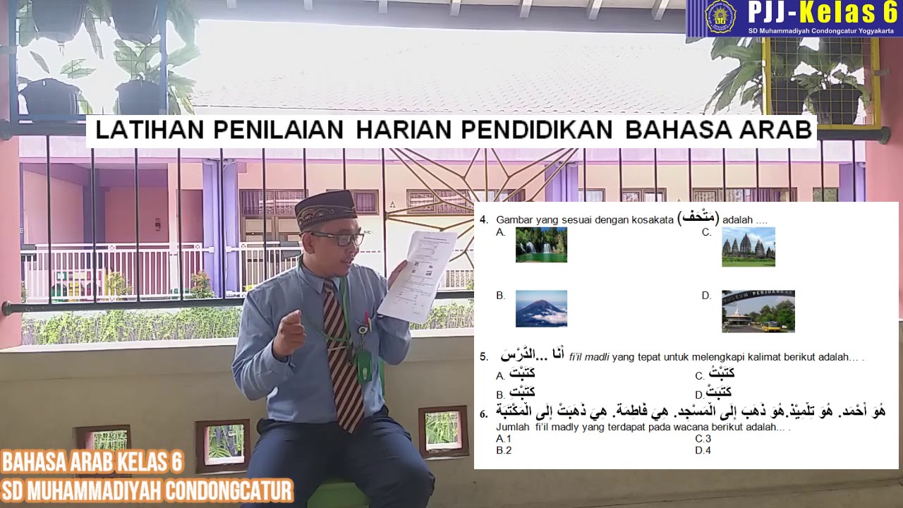 PEMBAHASAN LATIHAN PENILAIAN HARIAN BAHASA ARAB