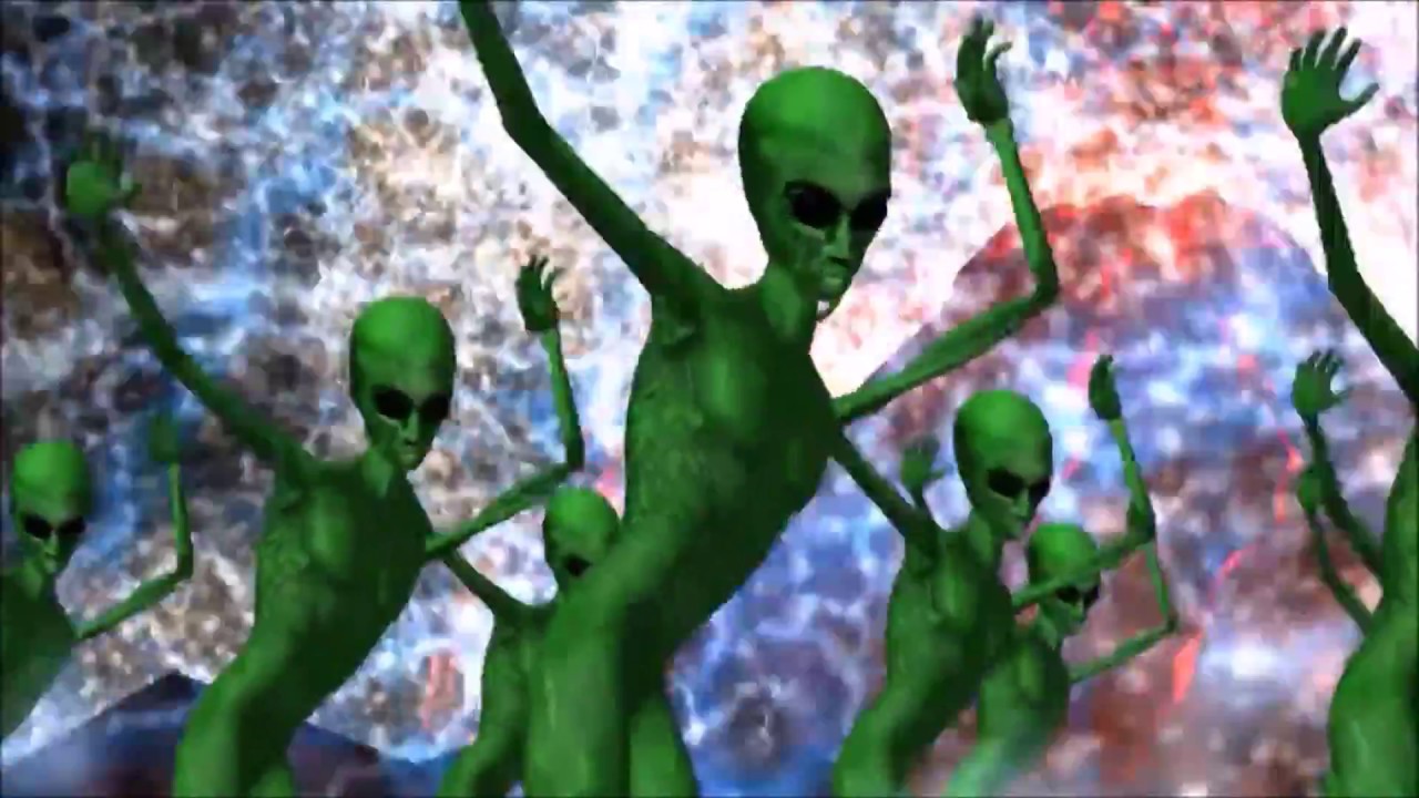 Alien dance party