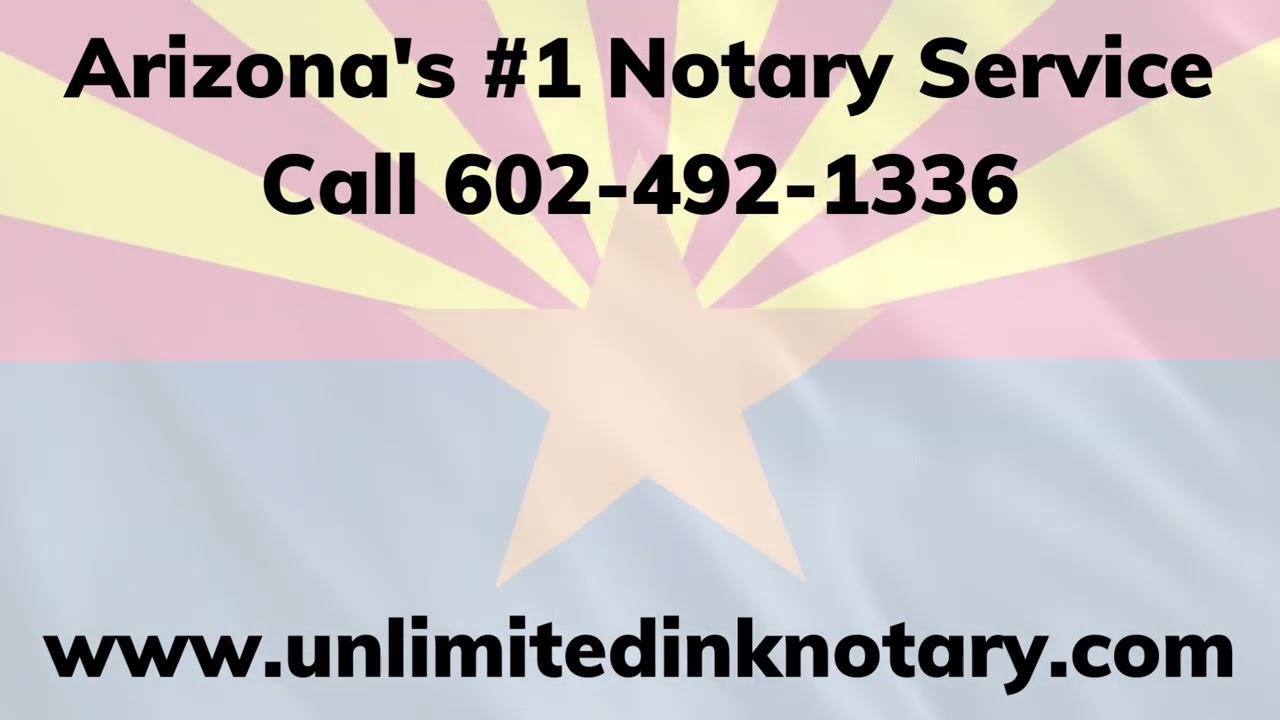 Notary Public | Glendale Arizona | 85301, 85302, 85303, 85304, 85305, 85306, 85307, 85308, and more!