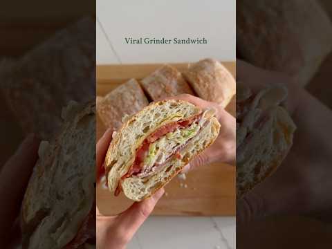 Viral Grinder Sandwich