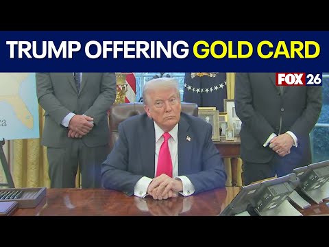 Trump: "Gold Card" will offer path to citizenship