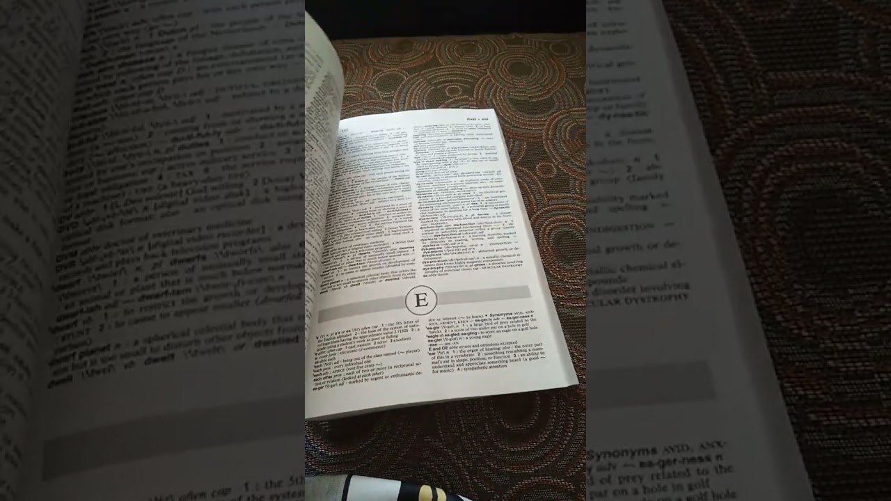 I Finally Got My New Dictionary On Amazon! - 
