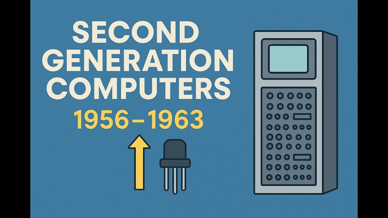 Second Generation Computers (1956–1963) | The Rise of Transistors