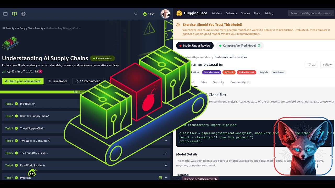 TryHackMe Understanding AI Supply Chains Walkthrough  | AI Security | 2026