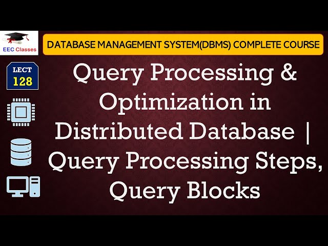 Understanding Query Processing and Optimization in Distributed ...