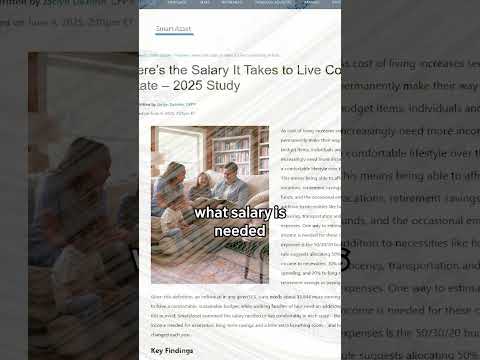 Salary study says it's a high price to "live comfortably" in Connecticut