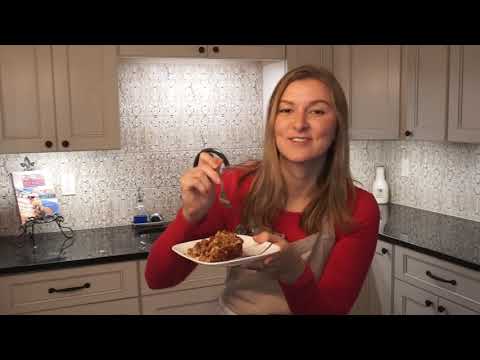 Baking with Becca - Cranberry Crisp with a Healthy Twist