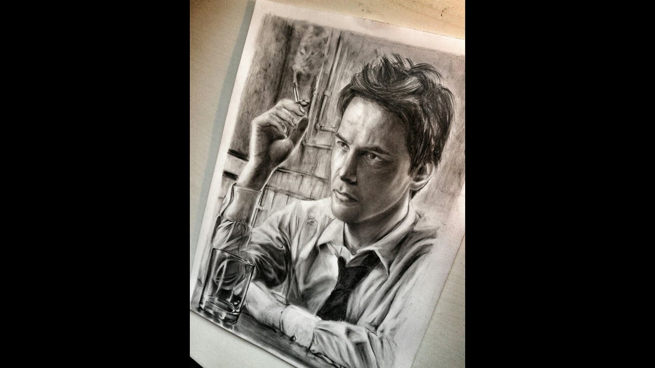 Constantine (keanu reeves)   Speed Drawing