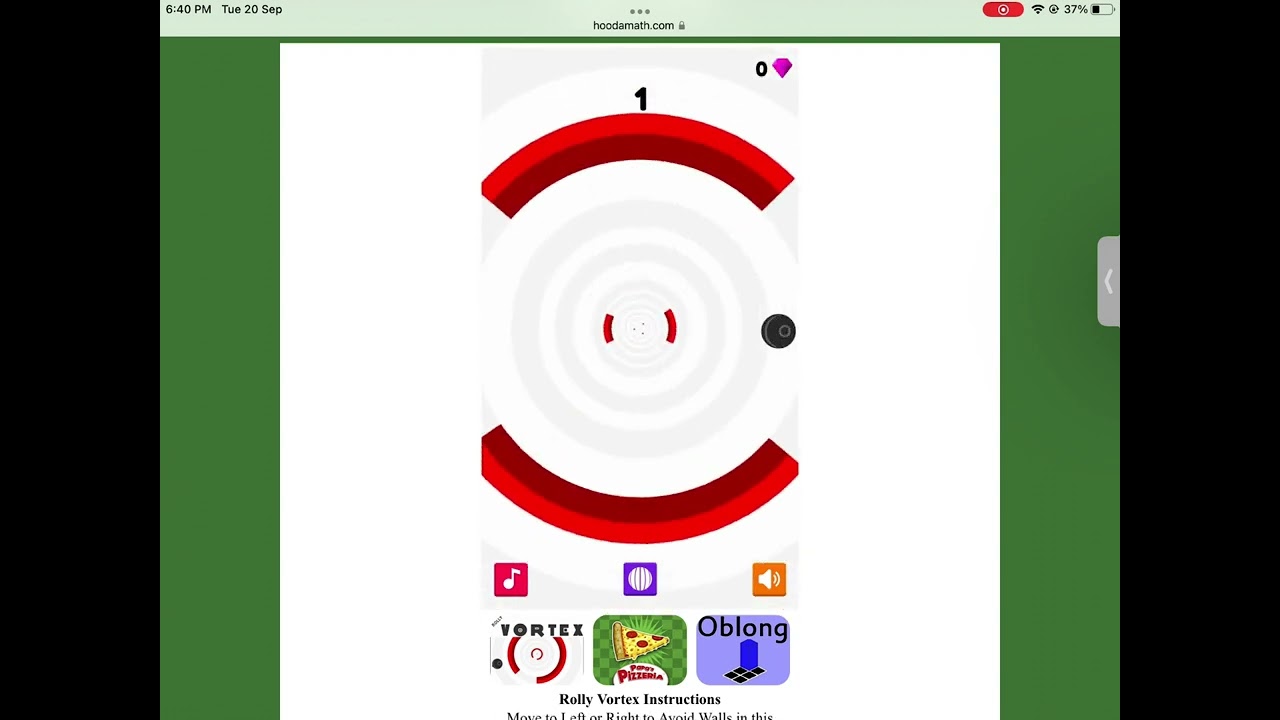 Rolly Vortex (Hooda math)