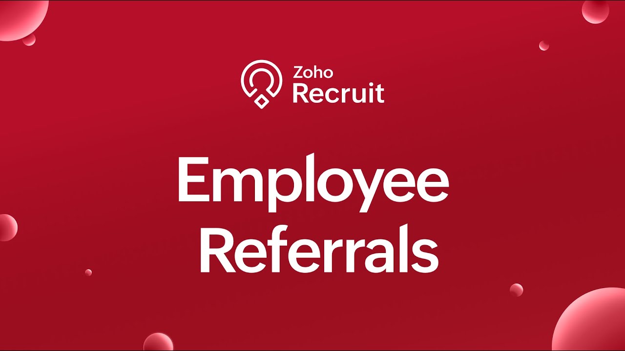 Build a Stronger Workforce with Employee Referrals in Zoho Recruit