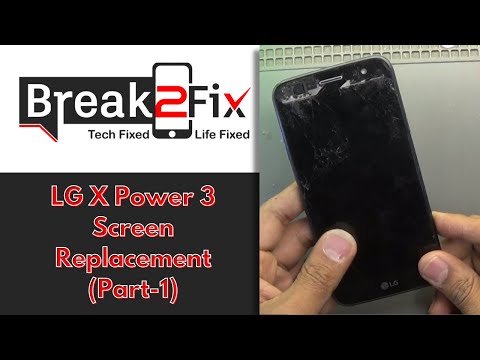 LG X Power 3 Screen Replacement (Part-1)| Break2fix