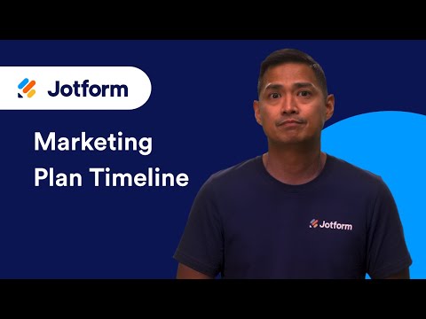 How to create a marketing plan timeline | The Jotform Blog