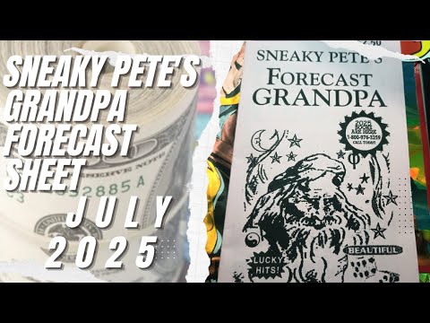Sneaky Pete's Grandpa Forecast Sheet 🐔 July 2025