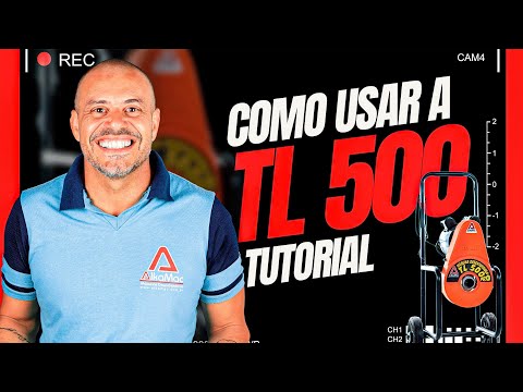 Tutorial de como usar a Máquina Desentupidora TL500 Profissional #Alkamac