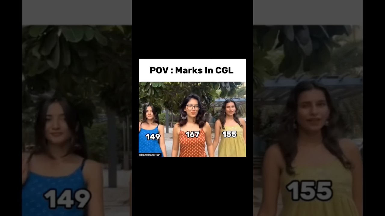 SSC CGL 2025 Pre marks😴 #ssccgl2025 #sscchsl2025 #sscmts #sscmemes #rrbntpc2025 #ibacio2025