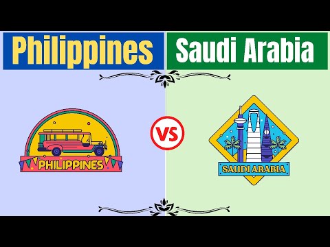 Philippines vs saudi arabia | Saudi Arabia vs Philippines | Country Comparison 2022 | Country Intel