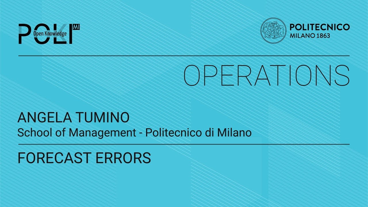 Forecast Errors (Angela Tumino)