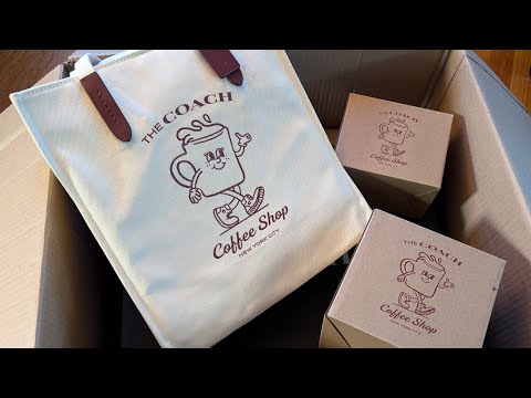 Coach Coffee Shop Collection 2024 Unboxing