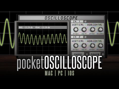 New Release - Free for limited time - Oscilloscope - Mac/PC Stand-alone ...