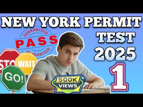 DMV Practice Test NY 2025 | Practice Permit Test NY | Part 01