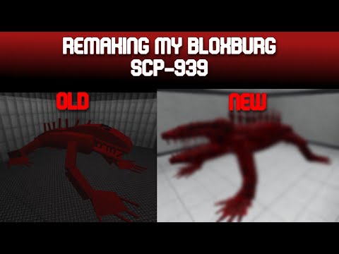 Remaking My Old SCP-939 In Bloxburg