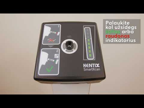 KENTIX SmartXcan bekontaktis kūno temperatūros matuoklis su stovu, žema kaina | Varle.lt