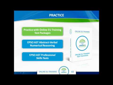 Preparation and Practice Tips - EPSO Assistant Exams Info Webcast