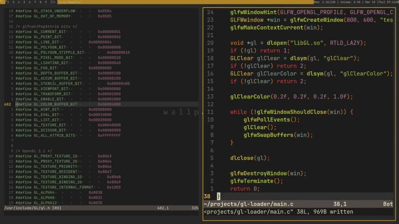 GL loaders are a pain... unless you use X macros