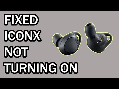 How To Fix Your Samsung Gear IconX Which Is Not Turning On!