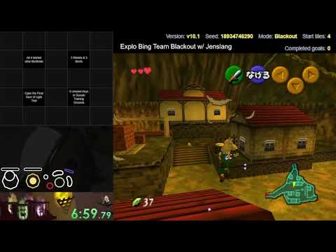 OoT Team Exploration Blackout Bingo with Slang 12/6/2022