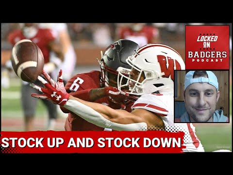 Wisconsin Badgers football players stock up and down after the Washington State game. Wohler up !